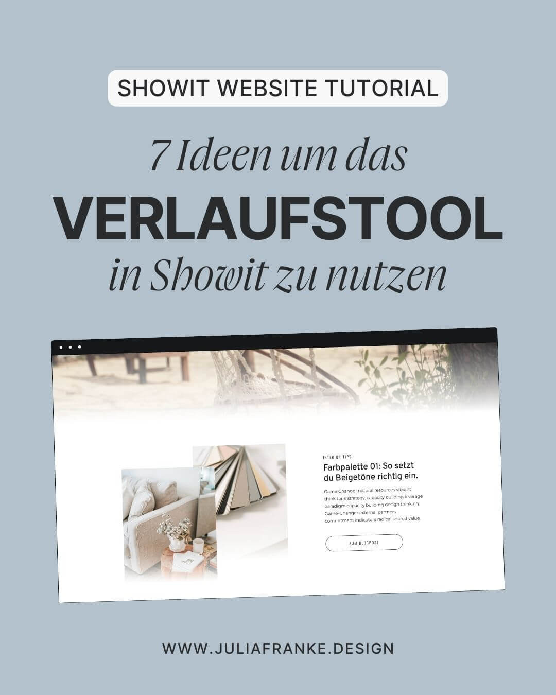 Gradient-Feature in Showit: 7 Ideen Verlaufseffekte in deiner Website zu erstellen - Juliafranke ...